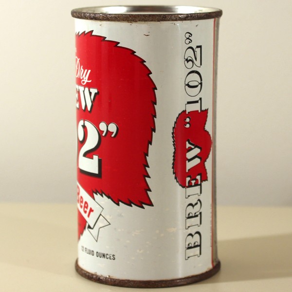 Brew "102" Pale Dry Beer 041-32 at Breweriana.com