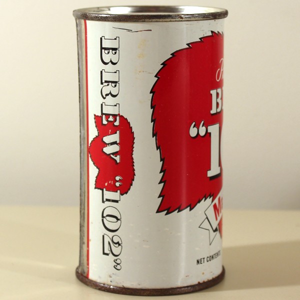 Brew "102" Pale Dry Beer 041-32 at Breweriana.com