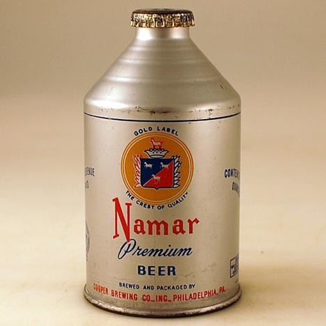 Namar Premium Beer 197-02 at Breweriana.com