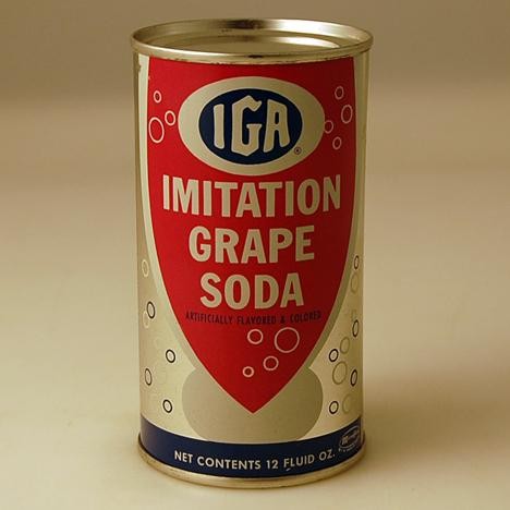 IGA Grape at Breweriana.com