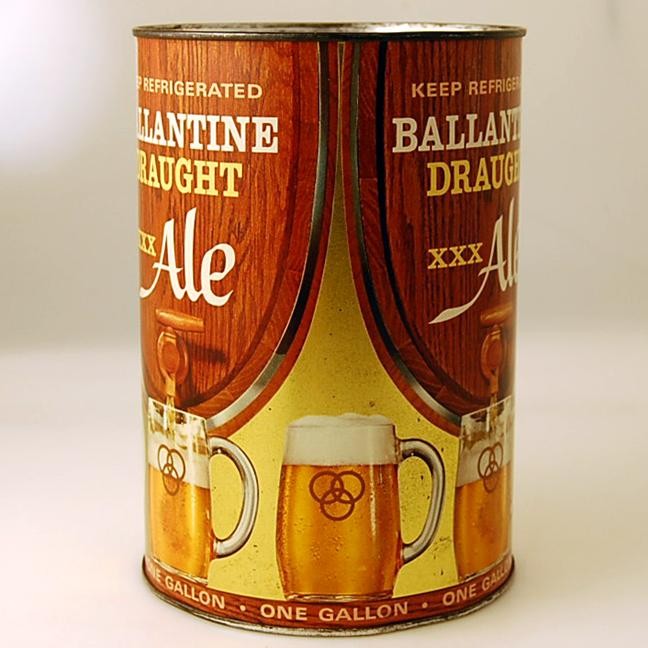 Ballantine Draught Ale Gallon at Breweriana.com