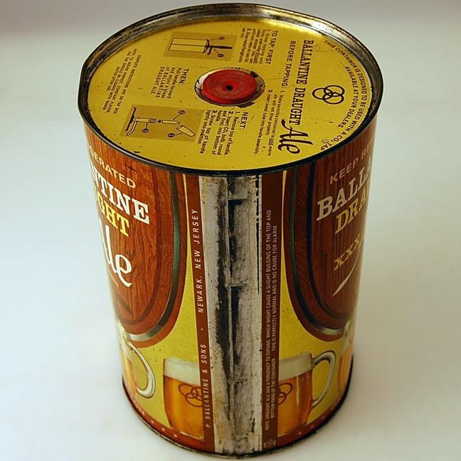 Ballantine Draught Ale Gallon at Breweriana.com