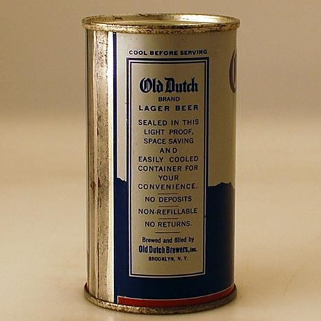 Old Dutch Brand 599 at Breweriana.com