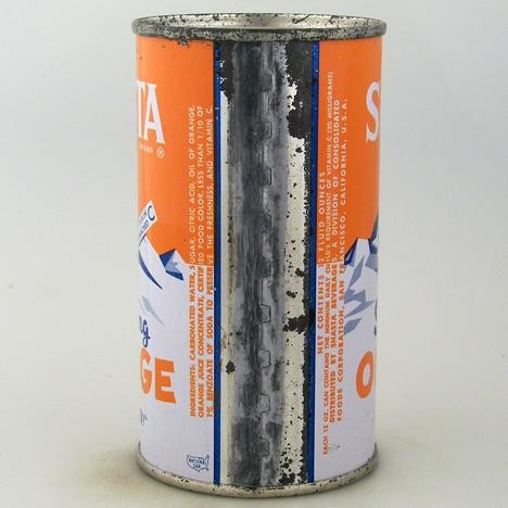 Shasta Sparkling Orange Soda at Breweriana.com