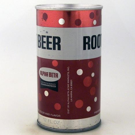Alpha Beta Root Beer at Breweriana.com