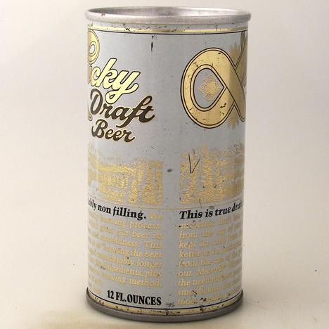 Lucky Draft Beer 089-32 at Breweriana.com