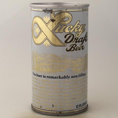 Lucky Draft Beer 089-32 at Breweriana.com