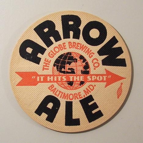 Arrow Beer - Arrow Ale on Reverse at Breweriana.com