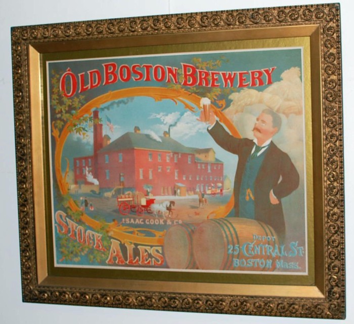Isaac Cook Old Boston Brewery Factory at Breweriana.com