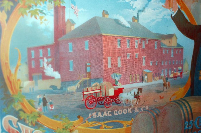 Isaac Cook Old Boston Brewery Factory at Breweriana.com