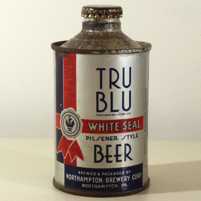 Tru Blu White Seal Pilsener Style Beer 187-24 at Breweriana.com