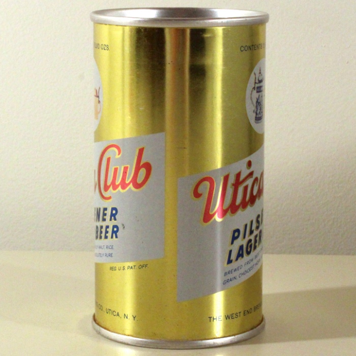 Utica Club Pilsener Lager Beer 132-22 at Breweriana.com