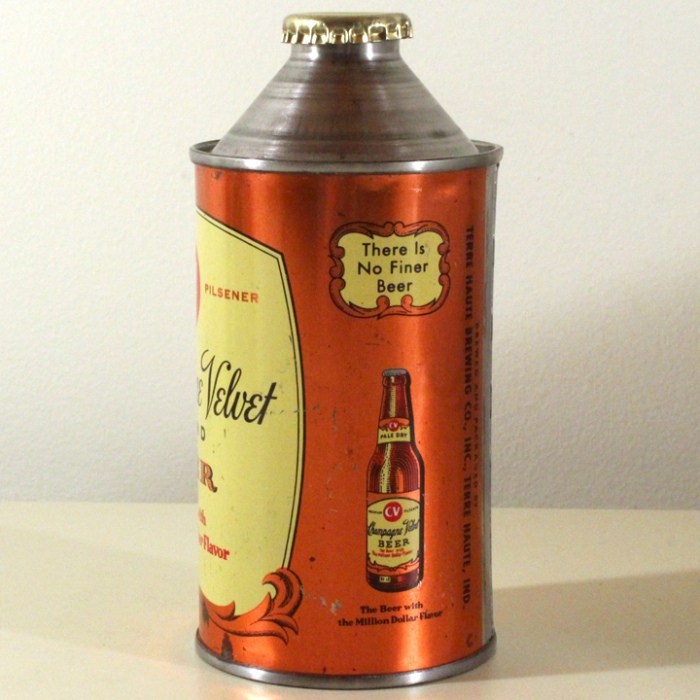 Champagne Velvet Brand Beer "CV-'52" 157-11 at Breweriana.com