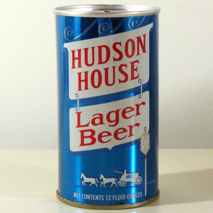 Hudson House Lager Beer 078-12 at Breweriana.com