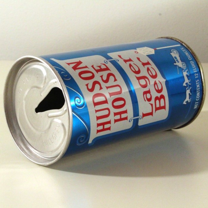 Hudson House Lager Beer 078-12 at Breweriana.com