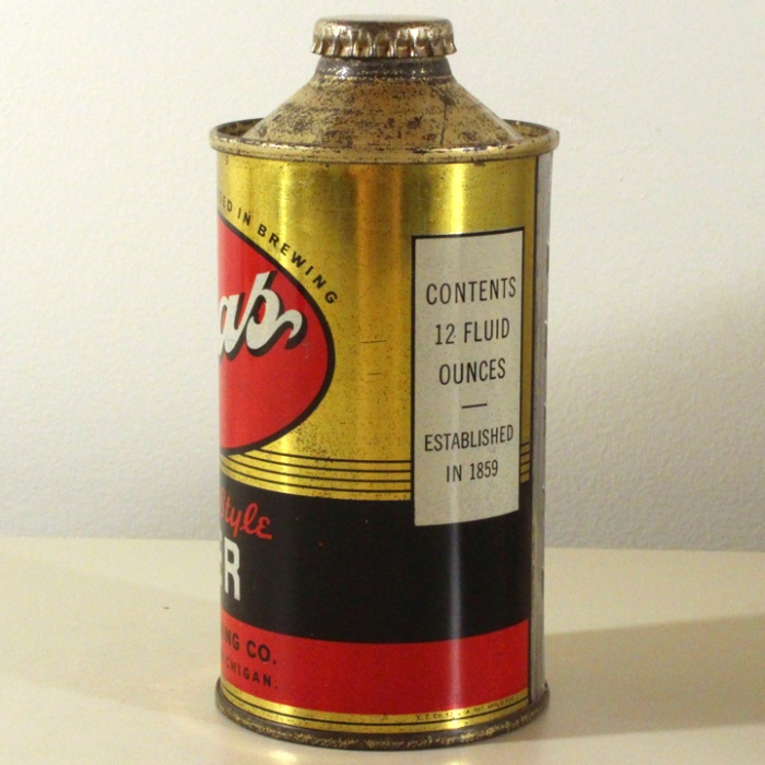 Haas Pilsner Style Beer 168-09 at Breweriana.com