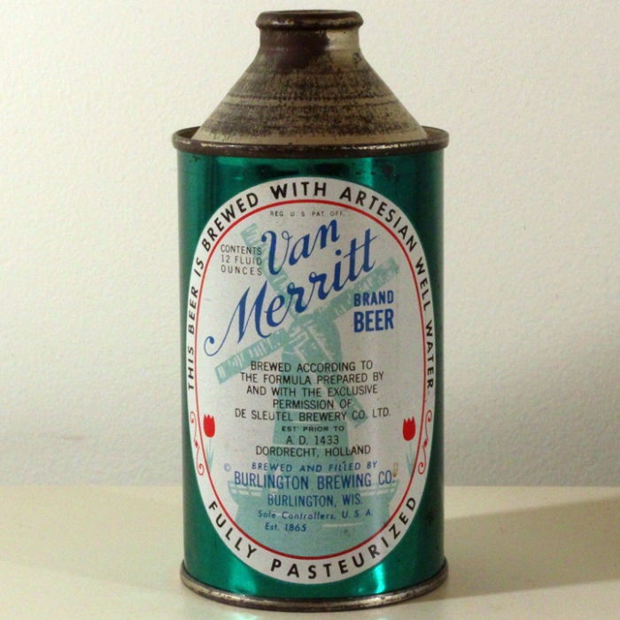 Van Merritt Brand Beer 188-14 at Breweriana.com