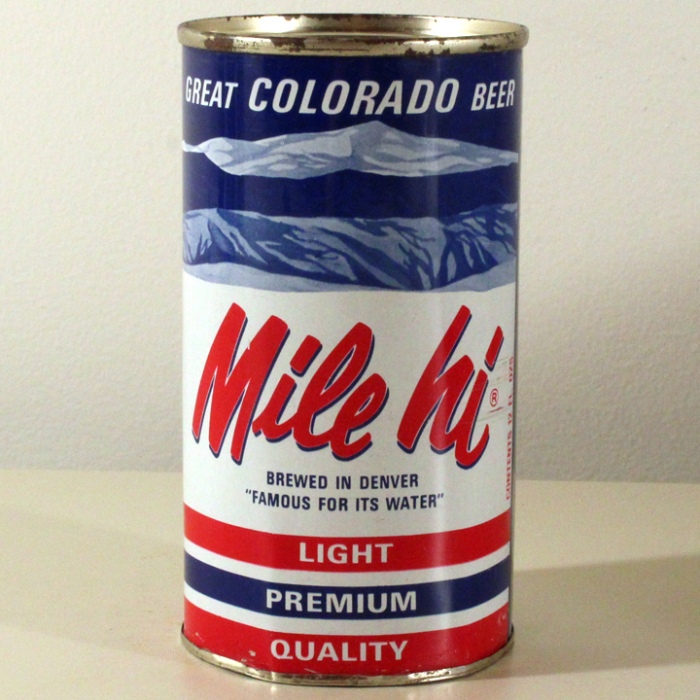 Mile Hi Beer 099-26 at Breweriana.com