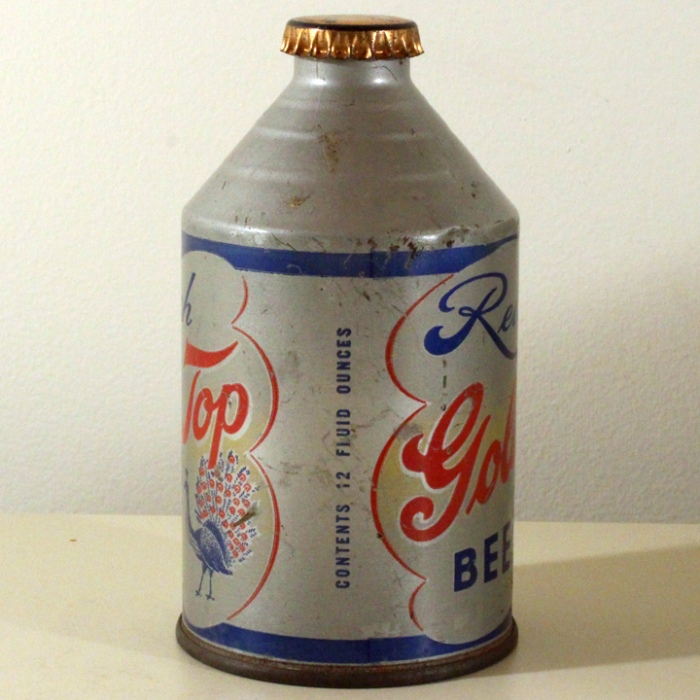 Reisch Gold Top Beer 198-18 at Breweriana.com