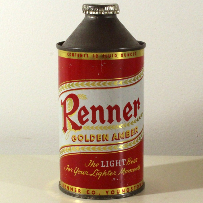 Renner Golden Amber 181-28 at Breweriana.com