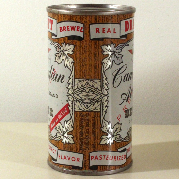 Canadian Ace Brand Premium Real Draft Brewed Beer 048-17 at Breweriana.com