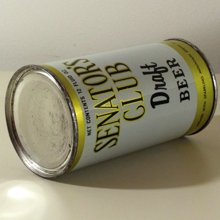 Senator's Club Draft Beer 132-24 at Breweriana.com