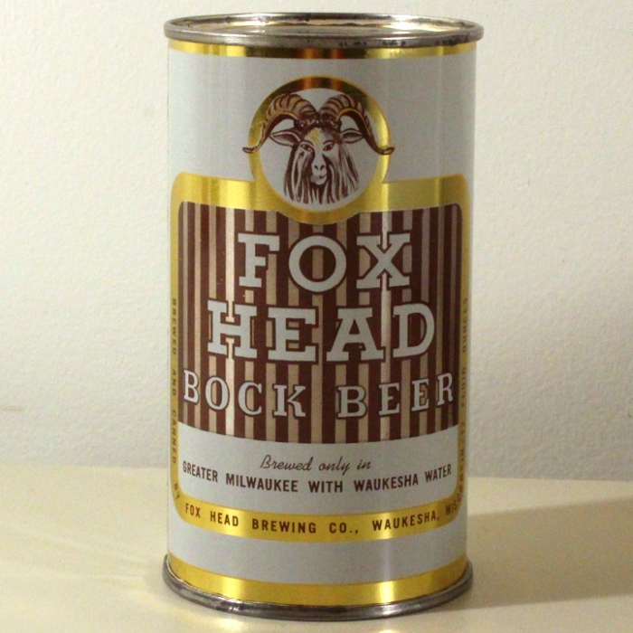 Fox Head Bock Beer 066-16 at Breweriana.com