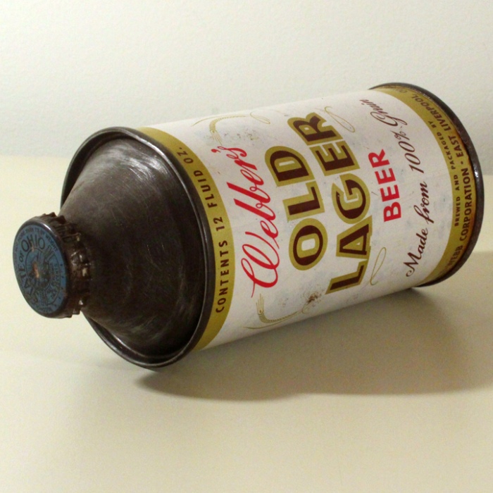 Webber's Old Lager Beer 188-26 at Breweriana.com