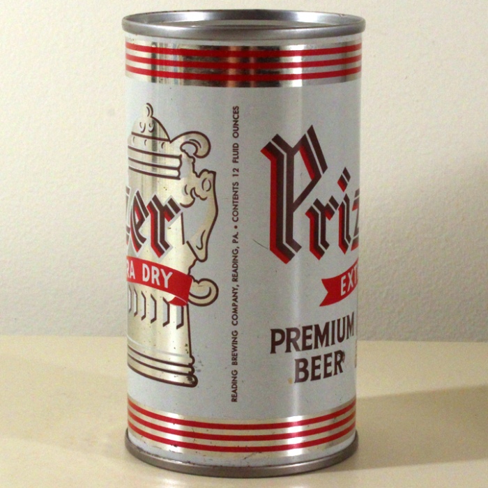 Prizer Extra Dry Premium Beer 117-12 at Breweriana.com