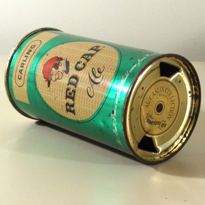 Carling Red Cap Ale (Belleville) 119-04 at Breweriana.com