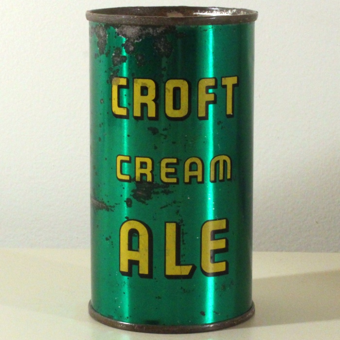 Croft Cream Ale 192 at Breweriana.com