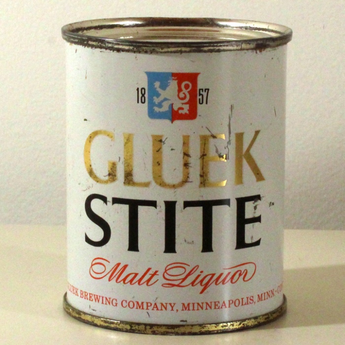 Gluek Stite Malt Liquor 241-08 at Breweriana.com