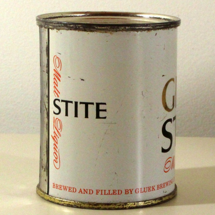 Gluek Stite Malt Liquor 241-08 at Breweriana.com
