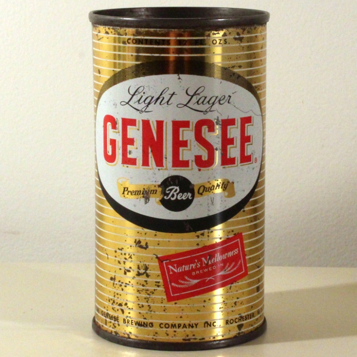 Genesee Light Lager Beer "Nature's Mellowness" 068-37 at Breweriana.com