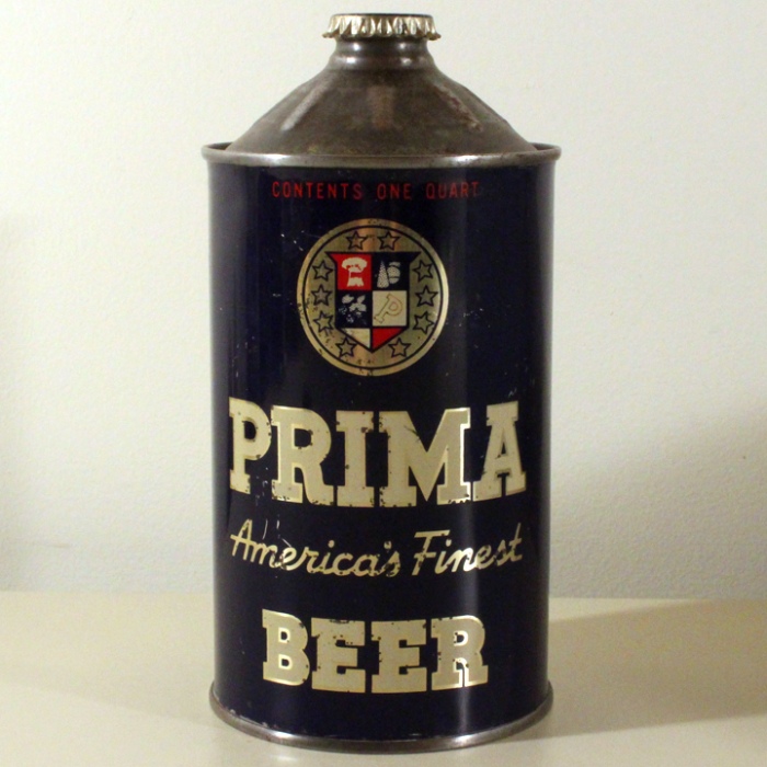 Prima Beer 217-14 at Breweriana.com
