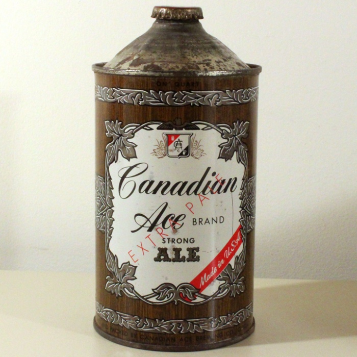Canadian Ace Brand Extra Pale Ale ("Strong") NL at Breweriana.com