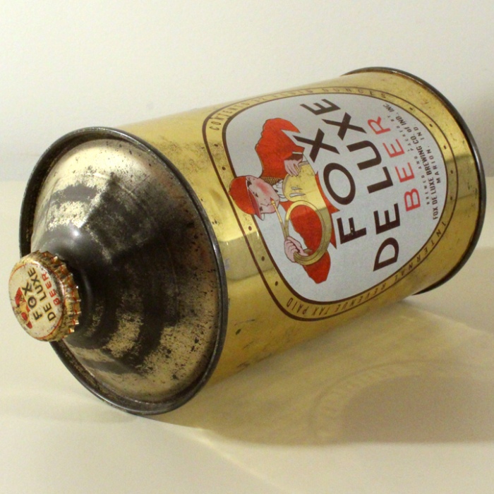 Fox De Luxe Beer (Indiana) 209-15 at Breweriana.com