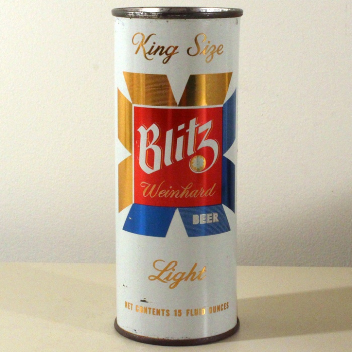 Blitz Weinhard Beer 225-25 at Breweriana.com