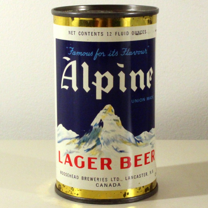 Alpine Lager Beer at Breweriana.com