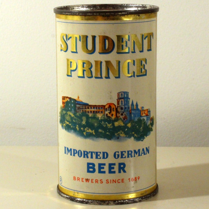 Student Prince Imported German Beer at Breweriana.com
