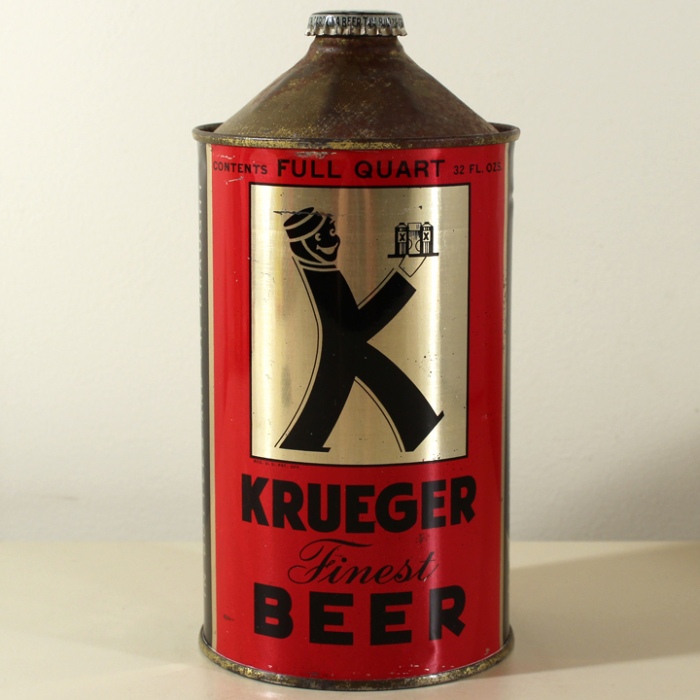 Krueger Finest Beer 213-17 at Breweriana.com