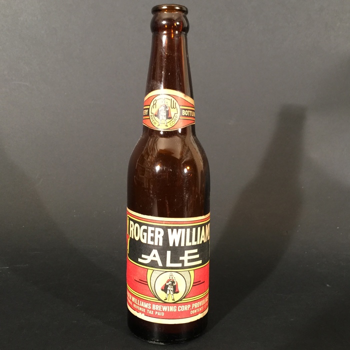 Roger Williams Ale at Breweriana.com