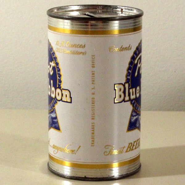 Pabst Blue Ribbon Beer Mini Can Bank at Breweriana.com