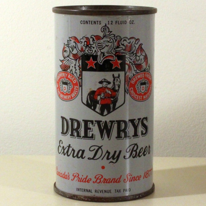 Drewrys Extra Dry Beer 204 at Breweriana.com