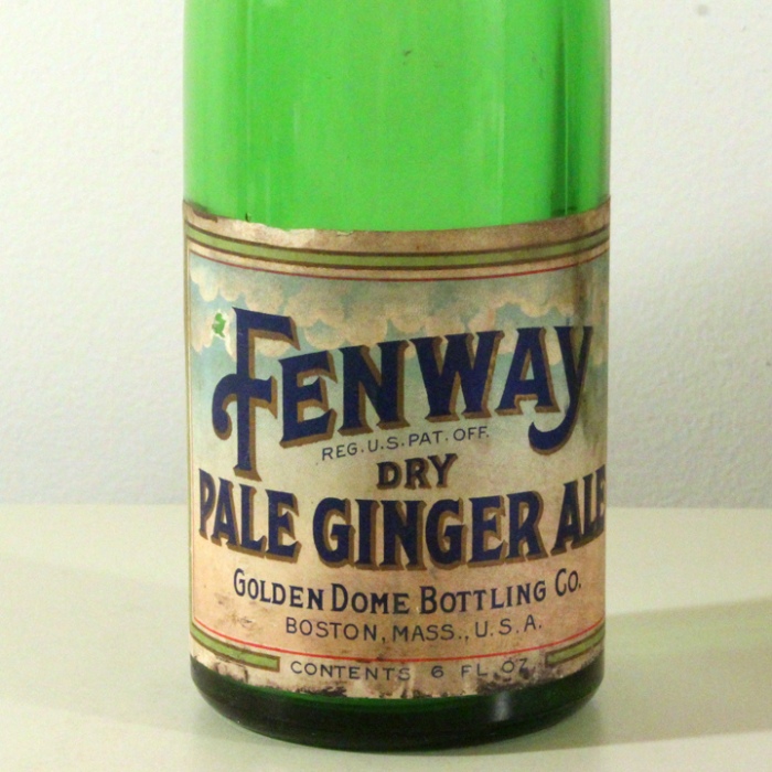 Fenway Pale Dry Ginger Ale at Breweriana.com