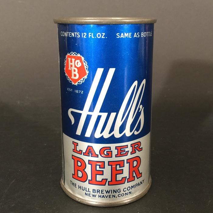 Hull's Lager Beer Can OI 433 at Breweriana.com