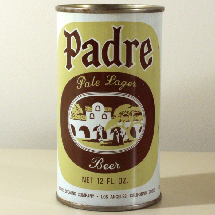 Padre Pale Lager Beer 112-14 at Breweriana.com
