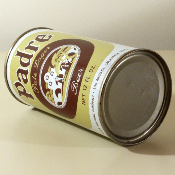 Padre Pale Lager Beer 112-14 at Breweriana.com