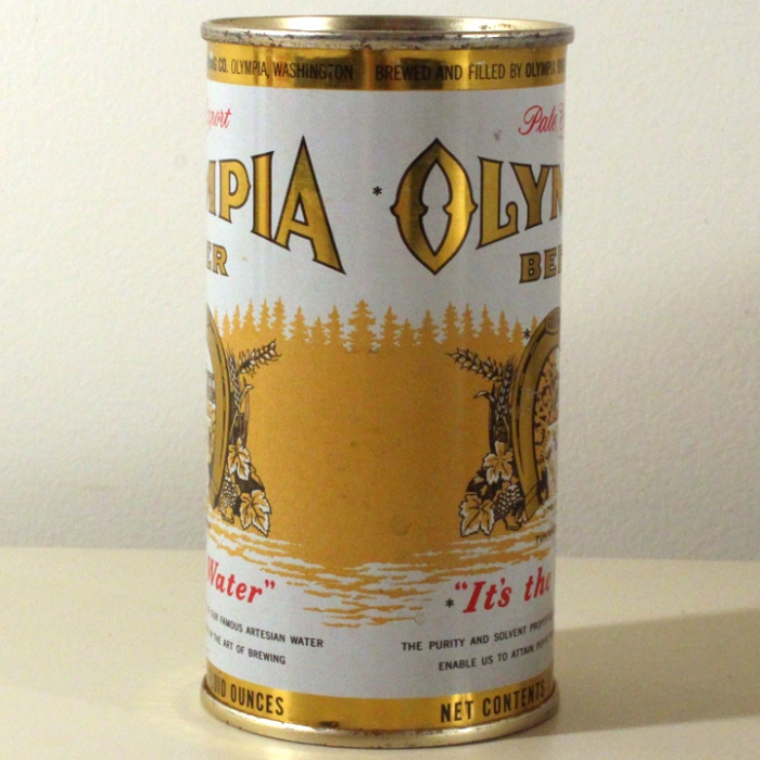 Olympia Pale Export Beer 109-09 at Breweriana.com