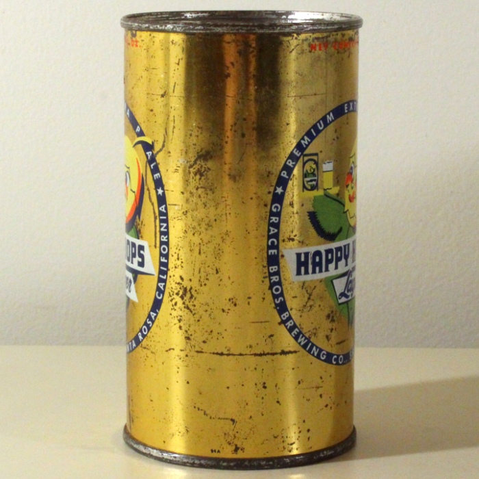 Happy Hops Lager Beer 080-14 at Breweriana.com